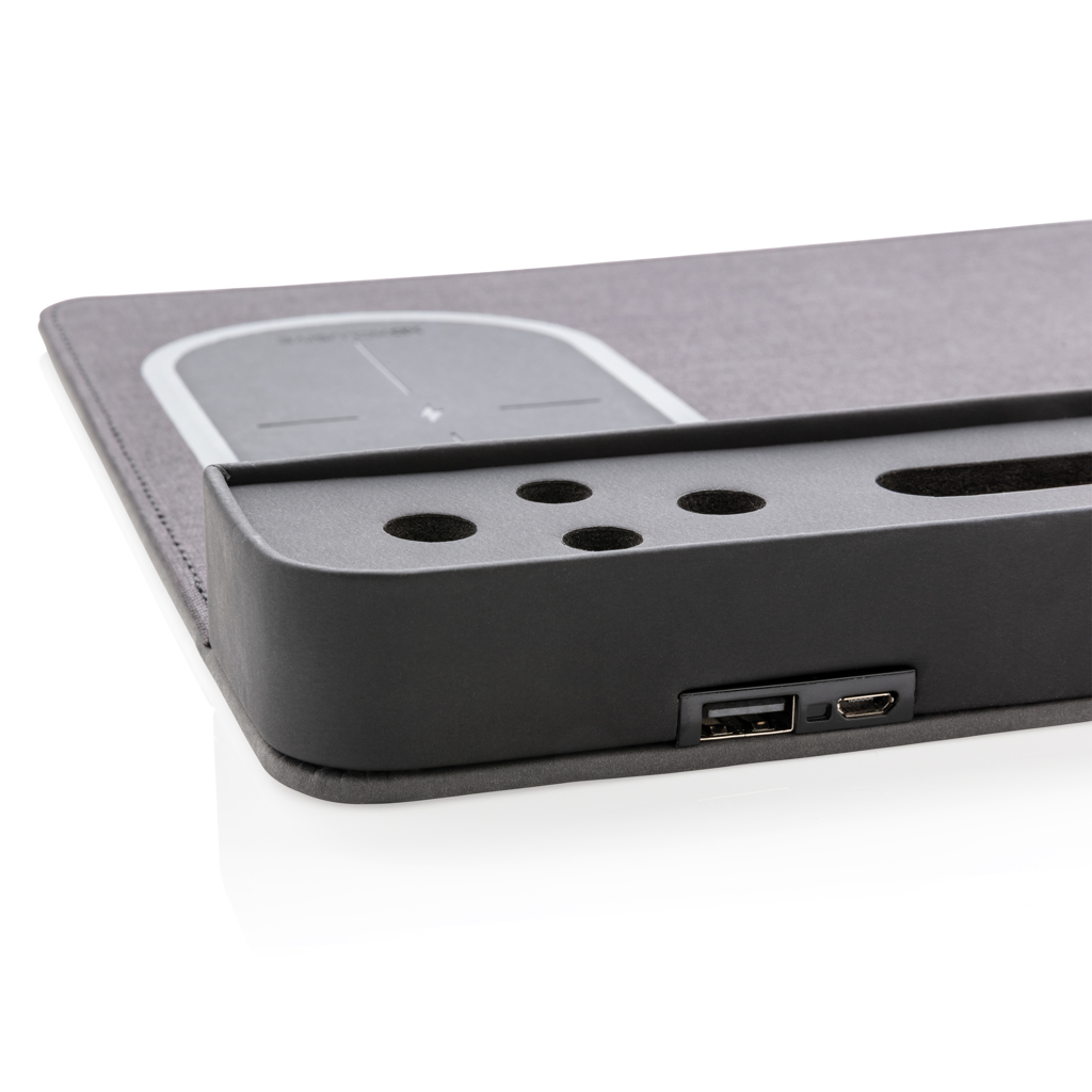 Air mousepad with 5W wireless charging and USB - Today Advertising